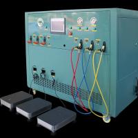 China 3-stage R404a refrigerant filling equipment R134a recovery charging filling machine gas charging station for sale
