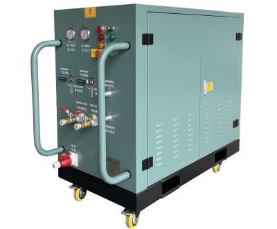 China 5HP Oil Less Refrigerant Tank Recovery Pump R134a Recovery Charging Machine Air Conditioning Ac Recharge Machine for sale