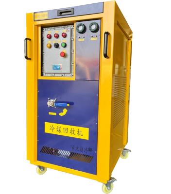 China 4HP ATEX refrigerant vapor recovery pump air conditioning  ac recharge machine explosion proof recovery machine for sale