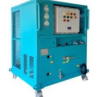 China air conditioner refrigerant recover pump ac gas recovery charging machine 10HP full oil less vapor recovery machine for sale