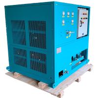 China R744 Refrigerant Recovery Charging Station Explosion Proof Recovery Recharge Machine 25HP Oil Less Recovery Unit for sale