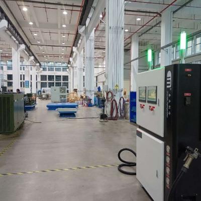 China dual system two charging guns refrigerant charging station a/c freon filling charging machine R134a R22 refrigerant charging equipment for sale