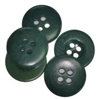 China Natural Corozo Buttons 24L Eco-Friendly Sustainable Green Color for Shirts Customizable for sale