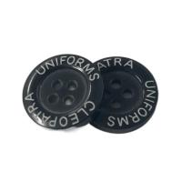 China High Temperature Resistant Navy Urea Buttons 24L Four Hole for Firefighter Uniforms for sale