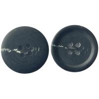 China Imitation Horn Buttons Four Hole 34L Eco-Friendly Resin Custom Color Shape for Garment for sale