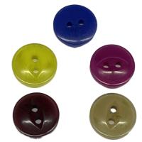 China Eco-Friendly Resin Plastic Coat Buttons Fish Eye Design 18L 11mm Two Hole for Sewing for sale