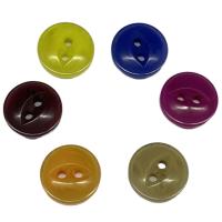 China Eco-Friendly Resin Plastic Coat Buttons Fish Eye Design 18L 11mm Two Hole for Sewing for sale