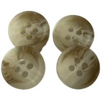 China Resin Imitation Horn Coat Button 5/8 Inch 4 Hole ODM for Women Outerwear for sale