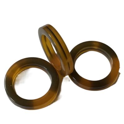 China Eco Friendly Resin Circle Buttons 18mm 1 Hole Faux Horn for Sewing DIY Garment Accessories for sale