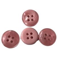 China 1/2 Inch 4 Hole Plastic Shirt Buttons Eco Friendly Resin for Blouses 20L for sale