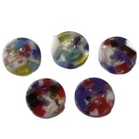 China 14L 4 Hole Plastic Shirt Buttons Random Color Eco-Friendly Resin for Blouses DIY Garment Accessories for sale