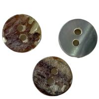 China Natural Shell Buttons 16L 10mm Two Holes for Sewing DIY Durable Waterproof ODM Custom for sale