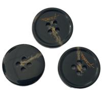 China 32L Plastic Coat Buttons 20mm Painting Color Logo for Sweater Overcoat for sale