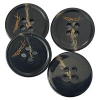 China 32L Plastic Coat Buttons 20mm Painting Color Logo for Sweater Overcoat for sale