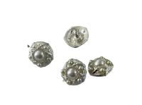 China Natural Mother of Pearl Shirt Buttons 11mm to 38mm Eco Friendly Full Shiny Metal Shank for sale
