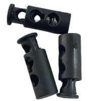 China ODM Fancy Plastic Stoppers 2.8g with Spring for Hoodies Coat 35x10mm for sale