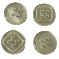 China 13mm 4 Hole Eco Friendly Resin Shirt Buttons for Men Clothing 100GRS MOQ for sale