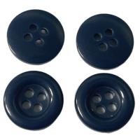China Dark Blue 20L Urea Buttons for Luxury Clothing Fireman Uniform Flame Retardant for sale