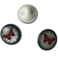 China Plastic Resin Shank Buttons for Sewing Shirts Silk Printed 18L 11mm ODM Custom for sale