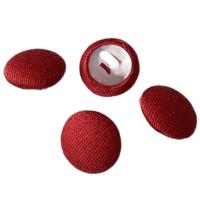 China Fabric Covered Buttons with Plastic Shank 16L for Garments Custom Color Resin for sale