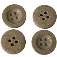 China Recycled Polyester Buttons 4 Holes 28L For Coat Jacket Outerwear for sale