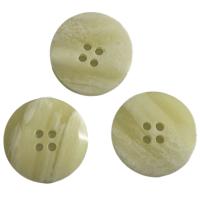 China 4 Hole Imitation Griotte Polyester Buttons 19mm for Jacket Outerwear Sewing for sale