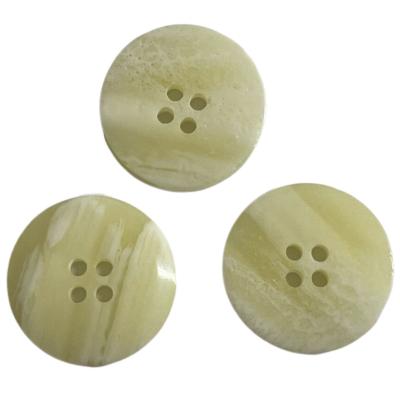 China 4 Hole Imitation Griotte Polyester Buttons 19mm for Jacket Outerwear Sewing for sale