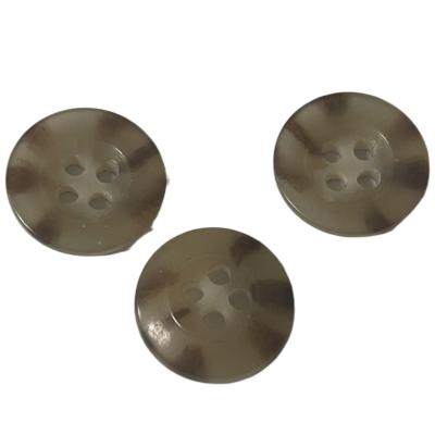 China Beige 12mm Urea Buttons Flame Retardant for Fireman Uniform Shirt for sale