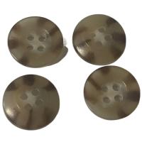 China Beige 12mm Urea Buttons Flame Retardant for Fireman Uniform Shirt for sale