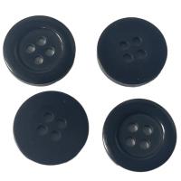 China Urea Buttons 11mm Navy Color for Shirt Jacket Sewing Flame Retardant Antistatic for sale