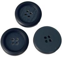 China Resin Blue Coat Buttons 38L Special Face Eco-Friendly Polyester for Sweater for sale