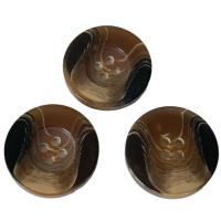 China Faux Rock Effect Coat Buttons 38L Resin Eco-Friendly for Jacket Sweater for sale