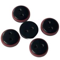 China Eco-Friendly Resin Three Layers Shirt Buttons 2 Hole 16L for Blouses Sewing for sale