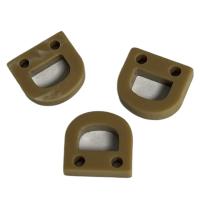 China Smile Shape Resin Buttons 16L 3 Hole for DIY Shirt Sewing Custom Size for sale