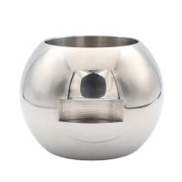 China Corrosion Resistant DN40 Stainless Steel 304 Floating Straight Through Valve Ball with Mirror Polished Surface for sale