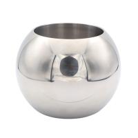 China Corrosion Resistant DN40 Stainless Steel 304 Floating Straight Through Valve Ball with Mirror Polished Surface for sale
