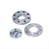 China Customized Size Silver Stainless Steel Flange with ISO Standard and Flanged Connection for sale