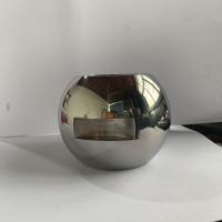 China DN5-DN12 Straight-through Floating Valve Ball with Corrosion Resistance and Silver Finish in 304/316L Stainless Steel for sale