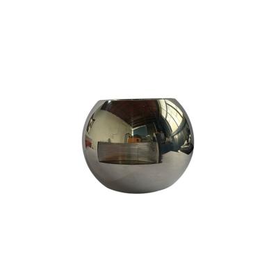 China Customized Straight-through Mirror Polished Surface 201 Stainless Steel Valve Ball for Floating Straight Through Valve for sale