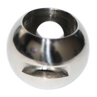 China Mirror Polished Stainless Steel Ball Valve with V-shaped Balls and Corrosion Resistance for sale