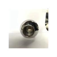 China ISO Certified DN50 Stainless Steel Gate Valve Accessories with Mirror Polished Surface and Small Metal Spare Ball for sale
