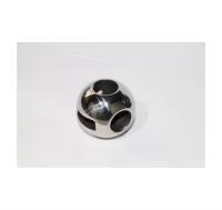 China Valves Spare Parts Three-Way Ball Valve made of Corrosion Resistant Stainless Steel in National Standard with Discharge Casting for sale