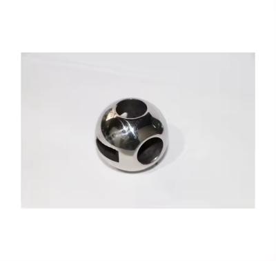 China Valves Spare Parts Three-Way Ball Valve made of Corrosion Resistant Stainless Steel in National Standard with Discharge Casting for sale