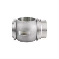 China Customized Support OEM Silver Stainless Steel Hard Seal Valve Ball with Valve Seat 201/304/316L from ISO Certified for sale