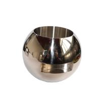 China Custom Design DN250-DN500 Economical Stainless Steel Half Round Ball Metal Valve Accessories with National Standard for sale