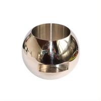 China Customized Support OEM Stainless Steel One Piece Ball Valve with Guaranteed and Mirror Polished Surface for sale