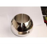 China Customized Support OEM Stainless Steel One Piece Ball Valve with Guaranteed and Mirror Polished Surface for sale