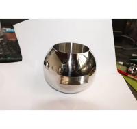 China Customized Support OEM Stainless Steel One Piece Ball Valve with Guaranteed and Mirror Polished Surface for sale