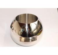China Customized Support OEM Stainless Steel One Piece Ball Valve with Guaranteed and Mirror Polished Surface for sale