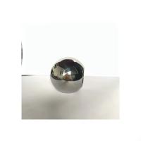 China DN15-DN50 304 Floating Straight Through Valve Ball in Silver with Mirror Polished Surface for sale